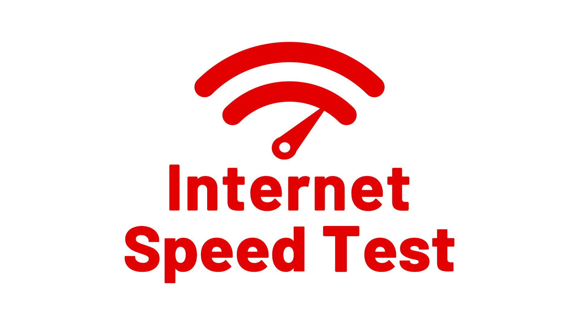 ISP Speed Test - Test your internet speed